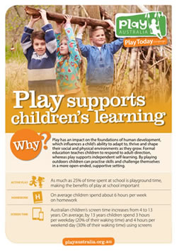 Play Today Campaign | Play Australia